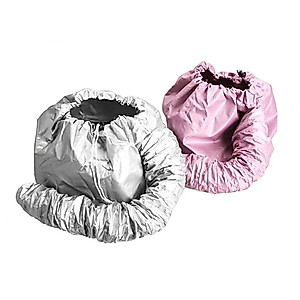 1 Pc Safety Hair Dryer Cap Portable Soft Hair Drying Salon Cap Hair Mask Baking Oil Cap Haircare Hair Dryer Hat for Hand Held Hair Dryer Attachment（Random）