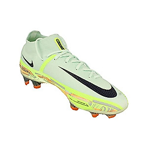 Nike Phantom GT2 Elite DF FG Mens Football Boots CZ9889 Soccer Cleats (UK 12 US 13 EU 47.5, Barely Green Blackened Blue 343)