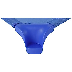 Sprogs Heavy-Duty Stackable Standard Size 52"L Daycare Cots for Kids and Toddlers, Stacking Preschool Classroom Kids Cots for Sleeping, Resting, Naptime, Pack of 6, Blue