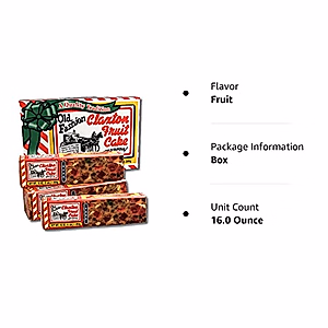 Claxton Fruit Cake - 3-1 Lb. Dark Recipe