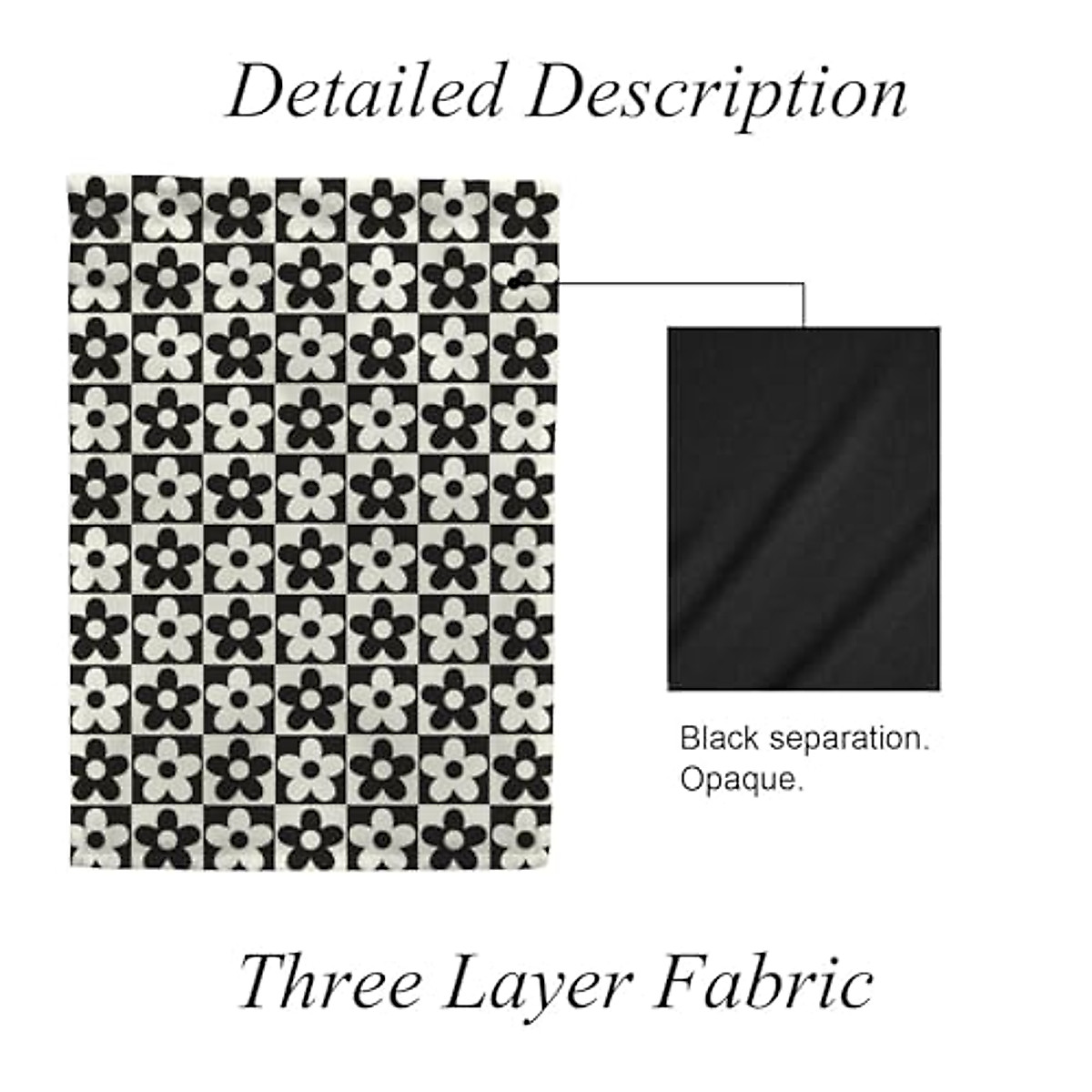 Garden Flag Yard Sign Hippie Cute Floral Tiles Greeting Sign Durable Vertical Double-Sided Banner Outdoor Decoration Farmhouse Lawn Yard Thick Fabric 12x18in