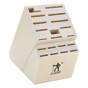 HENCKELS 19-Slot Knife Storage Block - White