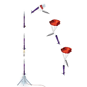 Estes 9707 Majestic Pro Series II E2X Flying Model Rocket Kit