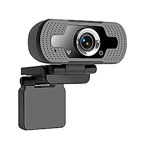 1080p Hd Webcam with Built-in Microphone, Widescreen USB Hd Web Camera for Zoom Meeting YouTube Skype Facetime Hangouts