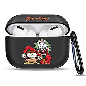 JoySolar for AirPod Pro 2019/Pro 2 Gen 2022 IMD Hard Case Character Funny Cool Kawaii Cartoon Cute Chic Aesthetic for AirPods Pro Air Pods Cover Cases Skin for Boys Girls Youth Teen(Grimace Rike)