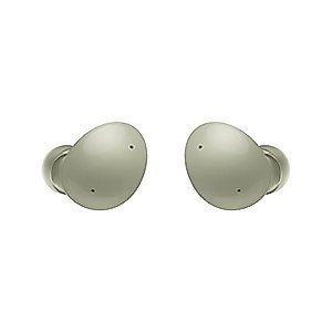 Samsung Galaxy Buds2 True Wireless Earbuds Noise Cancelling Ambient Sound Bluetooth Lightweight Comfort Fit Touch Control, International Version (Olive)