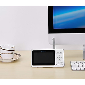 Graco Dual Video Baby Monitor with 4.3" Split Screen Remote and Night Light, Wireless Two Way Baby Monitoring Cameras with Night Vision and Room Temperature Sensor, Rechargeable Battery