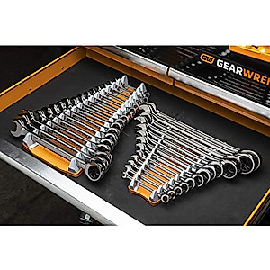 GEARWRENCH 2 Pc. Reversible Wrench Rack, 16 Slot - 83121