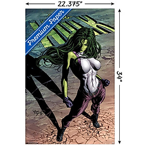 Trends International Marvel Comics - She-Hulk - She-Hulk #29 Wall Poster, 22.375" x 34", Premium Unframed Version