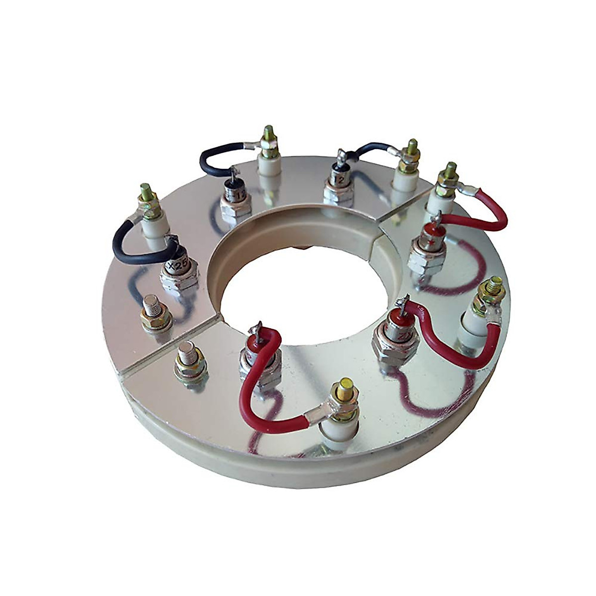 RSK2001 25A Rotating Rectifier for Generator UCI22 UCI27 UCI Series Alternator ZX25-12 Diode Kit with Base Plate RSK 2001