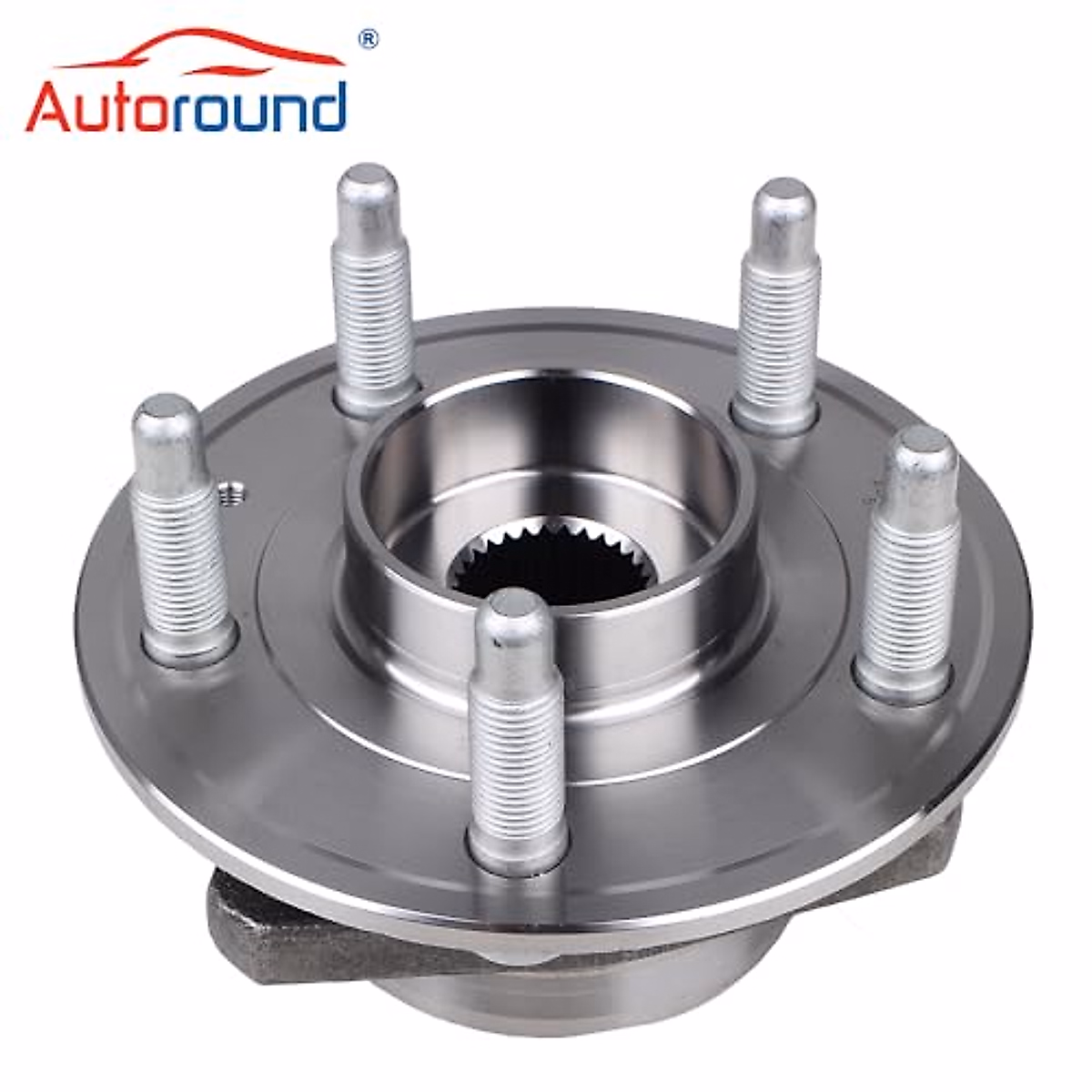 Autoround 513288 Pair Wheel Bearing and Hub Assembly Compatible with Chevy Impala/Malibu/Equinox, GMC Terrain, Cadillac CTS/XTS, Buick Regal/Lacrosse, Saab 9-5, 5 Lug Fit Front or Rear
