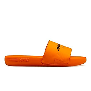 K-Swiss X McLaren Formula 1 Team - Men's Slide Sandal, Papaya, 12 M