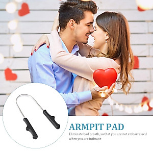 2 Sets Stainless Steel Scraper Medical Grade Reusable Cleaning Tool with Storage Case for Women Adults Kid Men (Black)