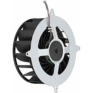 Internal Cooling Fan Replacement for Sony PlayStation 5 PS5, G12L12MS1AH-56J14 DC12V, 17 Blades