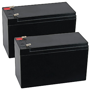 PowerStar replacement 12v 9.0Ah Replacement Battery for Compatible with apc RBC38 RBC40 RBC48 RBC51 RBC106 RBC110