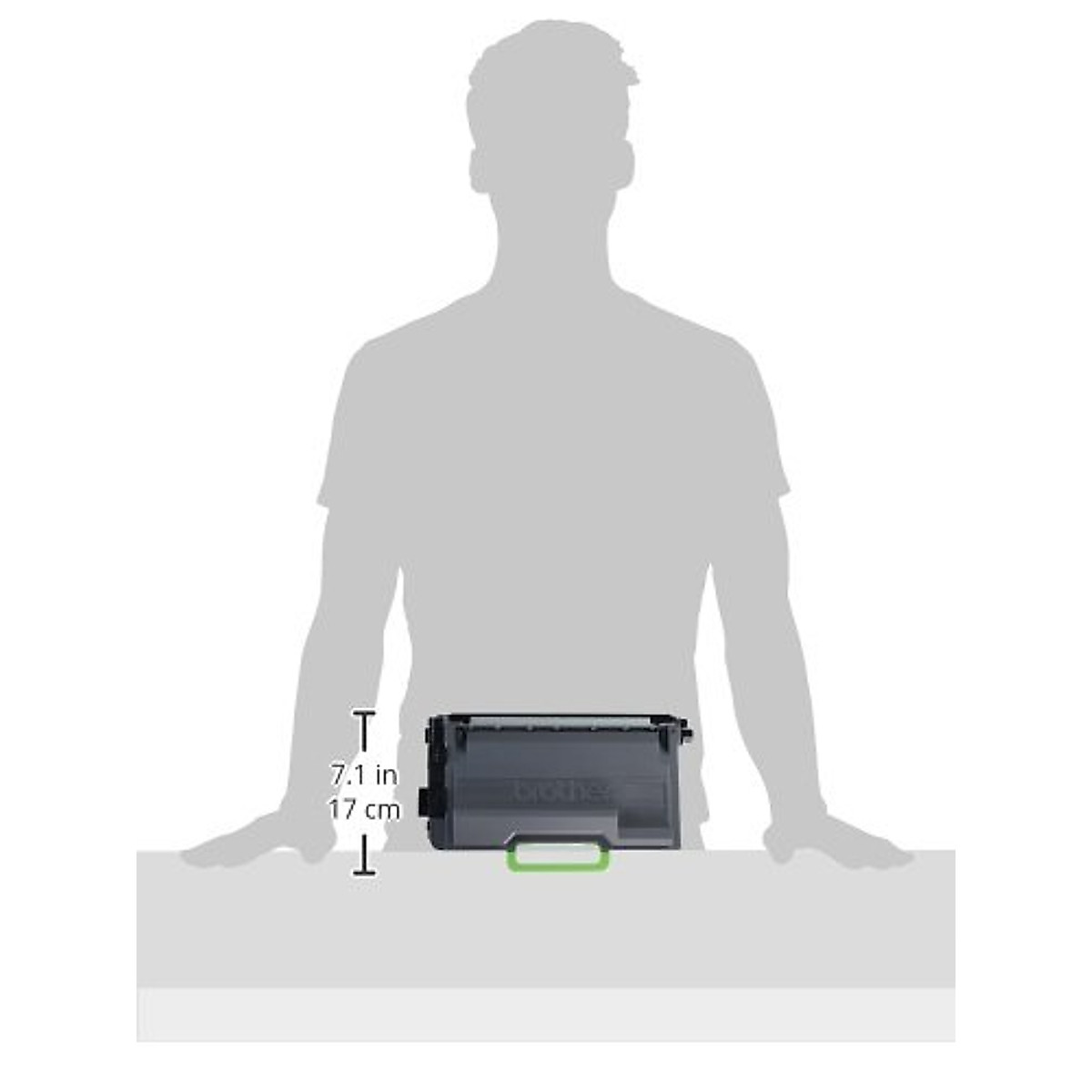 Brother Genuine High Yield Toner Cartridge, TN850, Replacement Black Toner, Page Yield Up To 8, 000 Pages, Amazon Dash Replenishment Cartridge