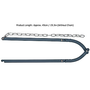 Vbestlife Fence Fixer Farm Fence Tensioner Garden Fence Fixer Repair Tool, Iron Metal Garden Fence Manual Patch Fixer Portable Chain Fence Filter Fence Stretcher Tool Fence Crimping Tool