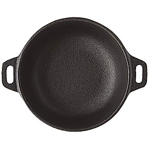 Old Mountain Pre-Seasoned Cast Iron 2 Cup Mini Dutch Oven, 5.25X3.75 inch, Cast Iron