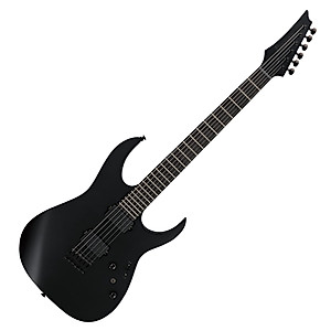 Ibanez RGRTB621 Iron Label Electric Guitar - Black Flat