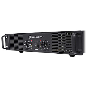 Rockville RPA5 1000w Peak / 400w RMS (200 x 2) 2 Channel Power Amplifier Pro/DJ Amp
