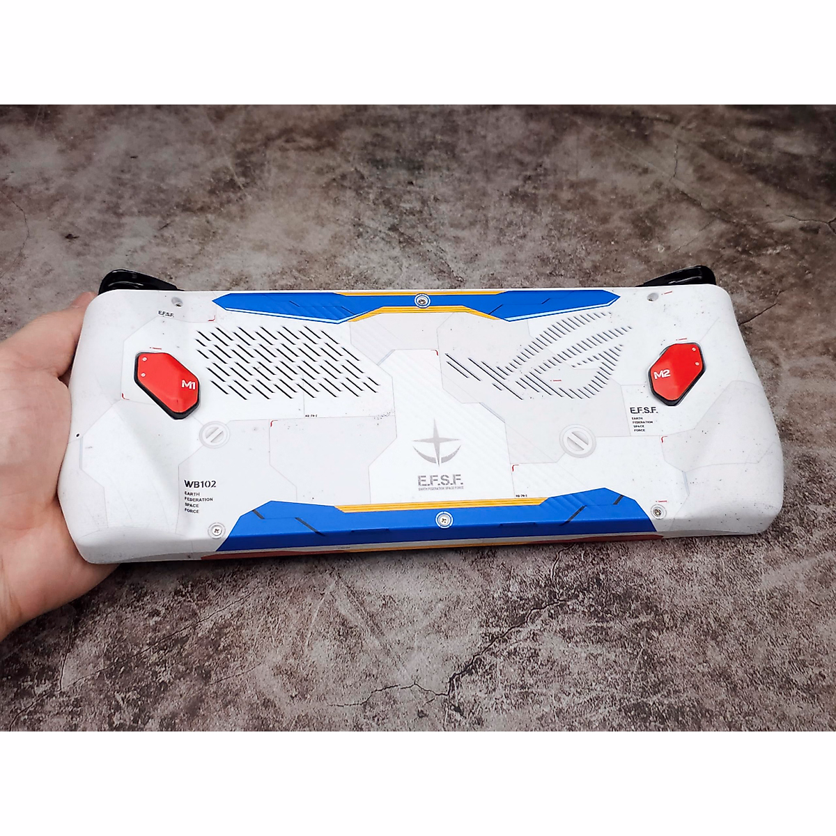 ROG Ally 1st Generation Matte Skin, Gundam Edition, Full Wrapping Matte Vinyl Skin for ROG Ally 1st Generation (Designed by POP SKIN)