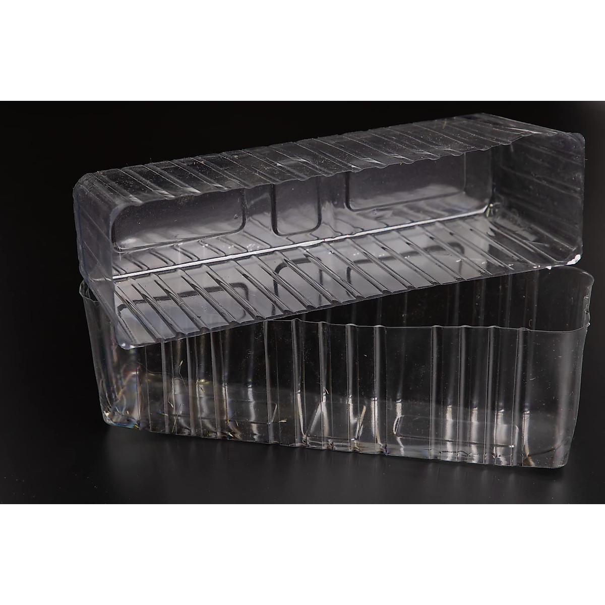 Plastic Liners for Wood Boxes (10.5”x 3” x 3.5”) Clear Plastic Liners for Planters l Plastic Liner Inserts for Planters (Sell in Pack of 12) (to fit12 Planter) (L120404)