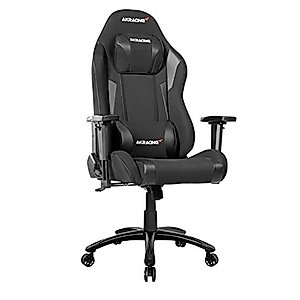 AKRacing Core Series EX-Wide SE Ergonomic Carbon Black Gaming Chair with Wide Seat, 330 Lbs Weight Limit, Rocker and Seat Height Adjustment Mechanisms with 5/10 Warranty