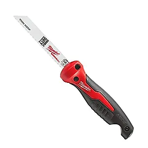 Milwaukee 48-22-0305 6 Inch Folding Jab Saw Compatible with Sawzall Reciprocating Saw Blades (Multi Purpose Blade Included)
