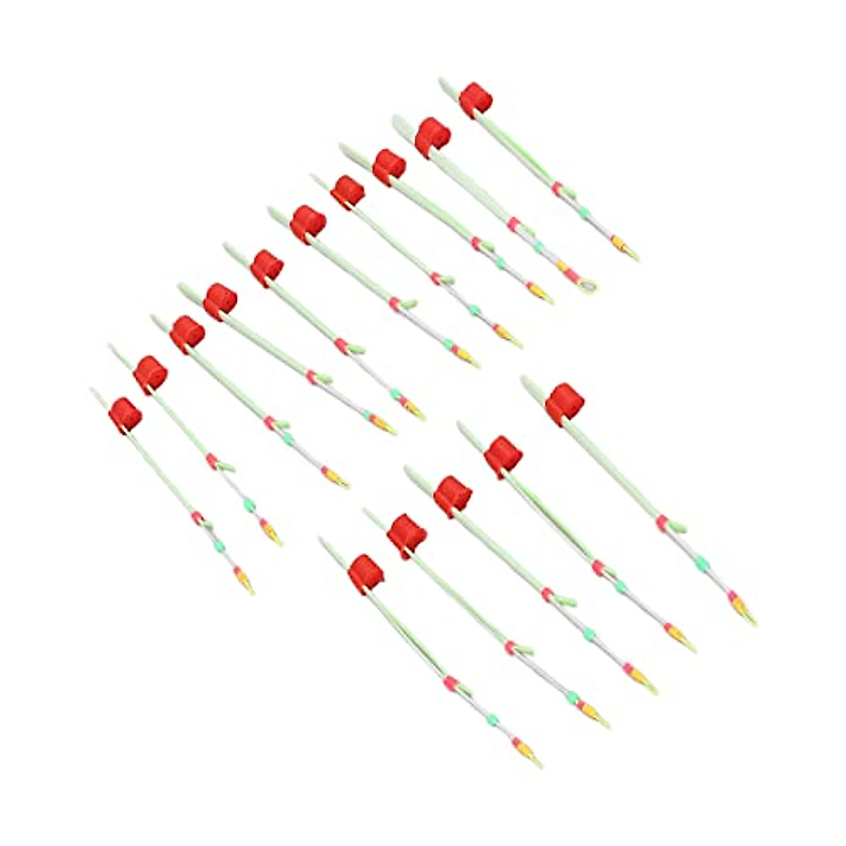 15Pcs Ice Fishing Rod Top Tip Portable Mini Winter Fishing Pole Tip Accessory Fishing Pole Tackle Tip