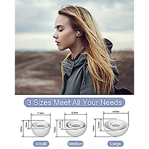 [3 in 1]2022 AirPods Pro 2 Case with Cleaner Kit&Replacement Ear Tips,Air Pods Pro 2nd Generation Silicone Protective Cover,Cleaning Pen for Air Pods Pro Eartips with Noise Reduction Hole(S/M/L),Black