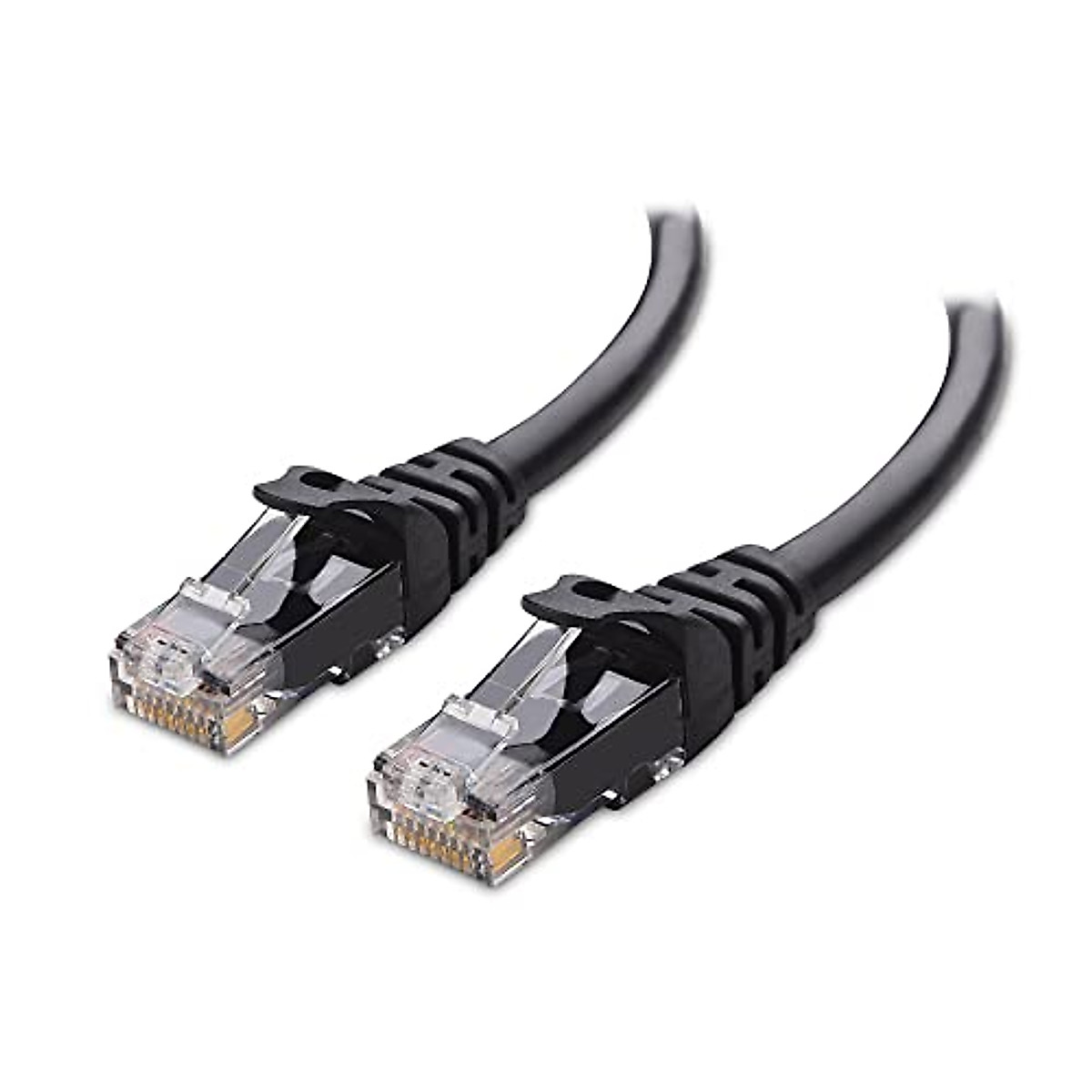 Cable Matters 10Gbps Snagless Cat 6 Ethernet Cable 25 ft (Cat 6 Cable, Cat6 Cable, Internet Cable, Network Cable) in Black