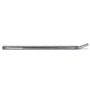 US Cargo Control Standard Chrome Winch Bar, Steel Ratchet Winch Bar for Cargo Tie Down, Made with Non-Slip Handle and Angular Bend for Easy Tightening, 31.5 Inches