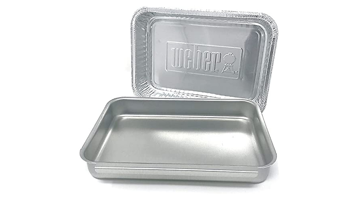 Weber Aluminum Catch Pan Kit | Easy Grill Maintenance & Cleanup