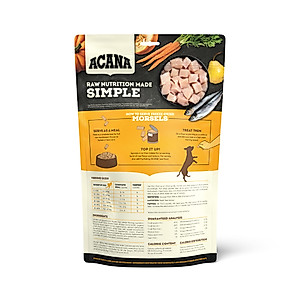 ACANA Freeze Dried Dog Food Meal & Topper, Grain Free High Protein Free-Run Chicken Recipe, 8oz