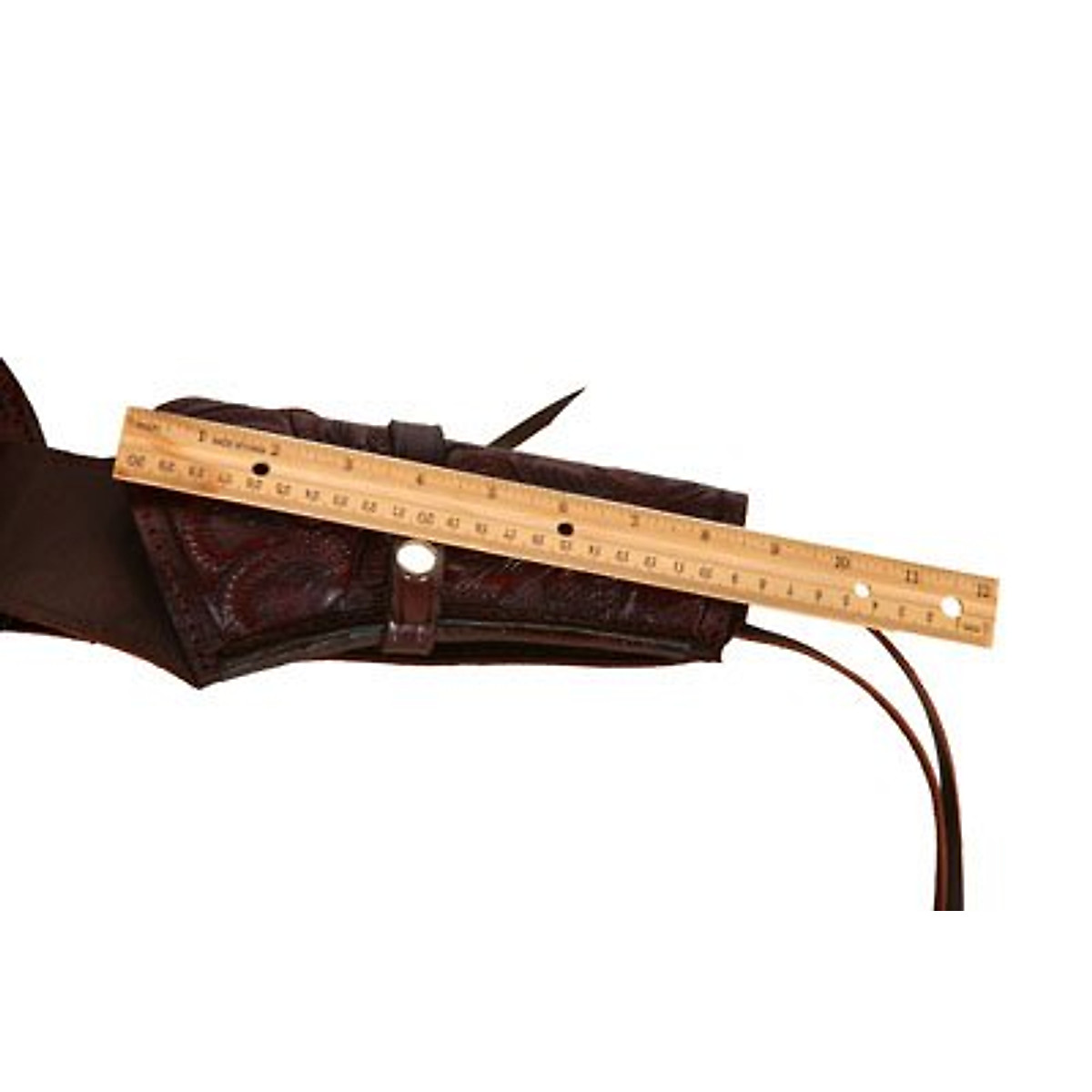 44/45 Caliber Brown Leather Gun Holster Size 40