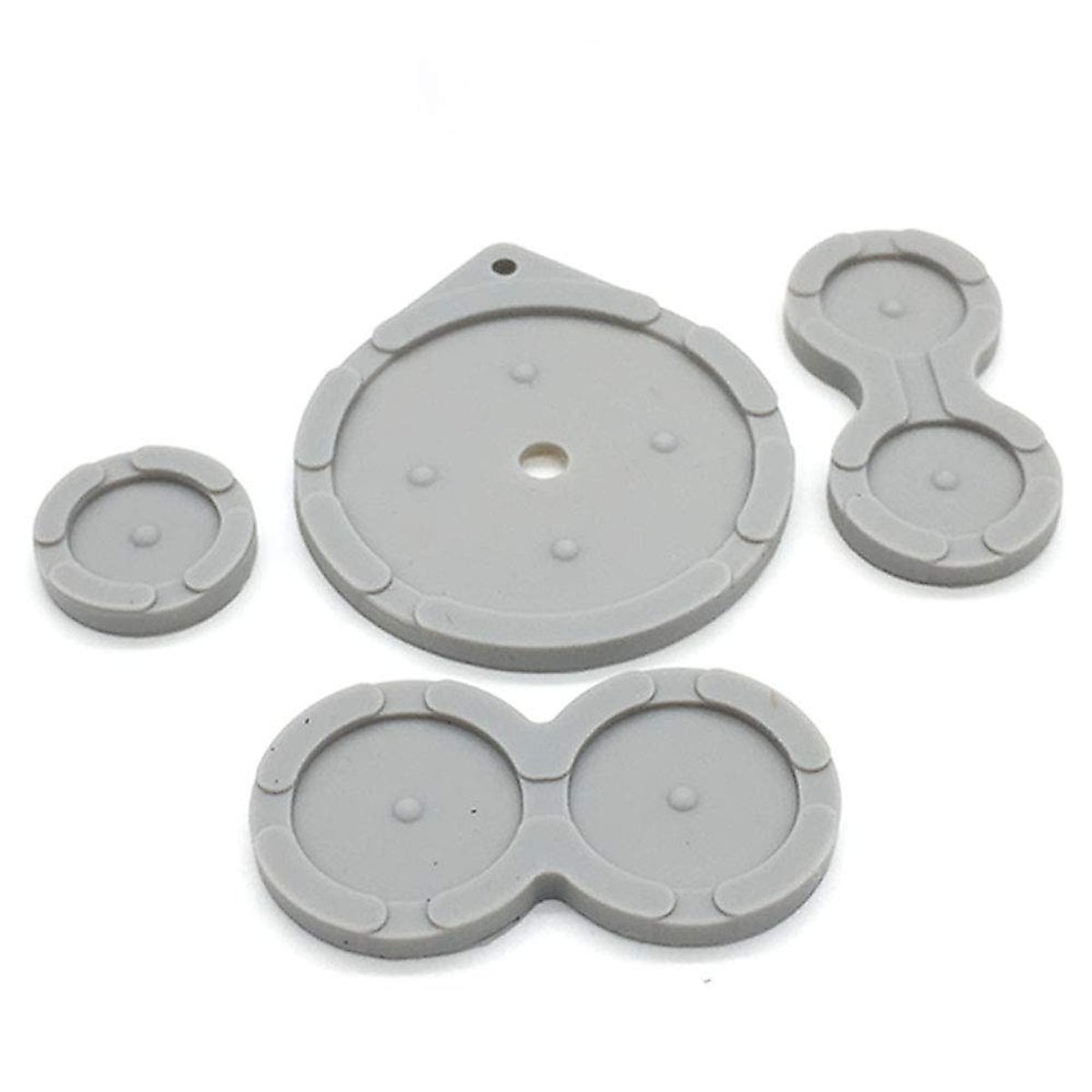 New Silicone Conductive Rubber Pads D-Pad Button for GBA SP （1Set）
