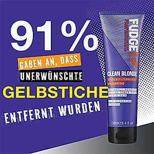 Shampoo by Fudge Clean Blonde Violet-Toning Shampoo 1000ml