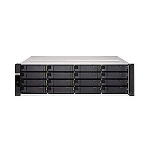QNAP ES1686dc-2142IT-96G 16-Bay Dual Controller ZFS NAS and iSCSI/IP-SAN. 3U, SAS 12G Network Storage