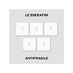 YG PLUS LE SSERAFIM - 2nd Mini Album ANTIFRAGILE (Compact Ver.) CD (Random ver.)