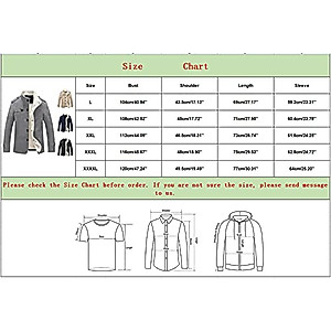 DWKKONG Men's Autumn and Winter Coat Jackets Solid Color Stand-up Collar Coat Long Light Winter Jackets for Men Dark Gray