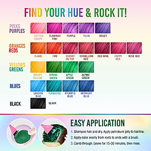 Punky Alpine Green Semi Permanent Conditioning Hair Color, 3.5oz