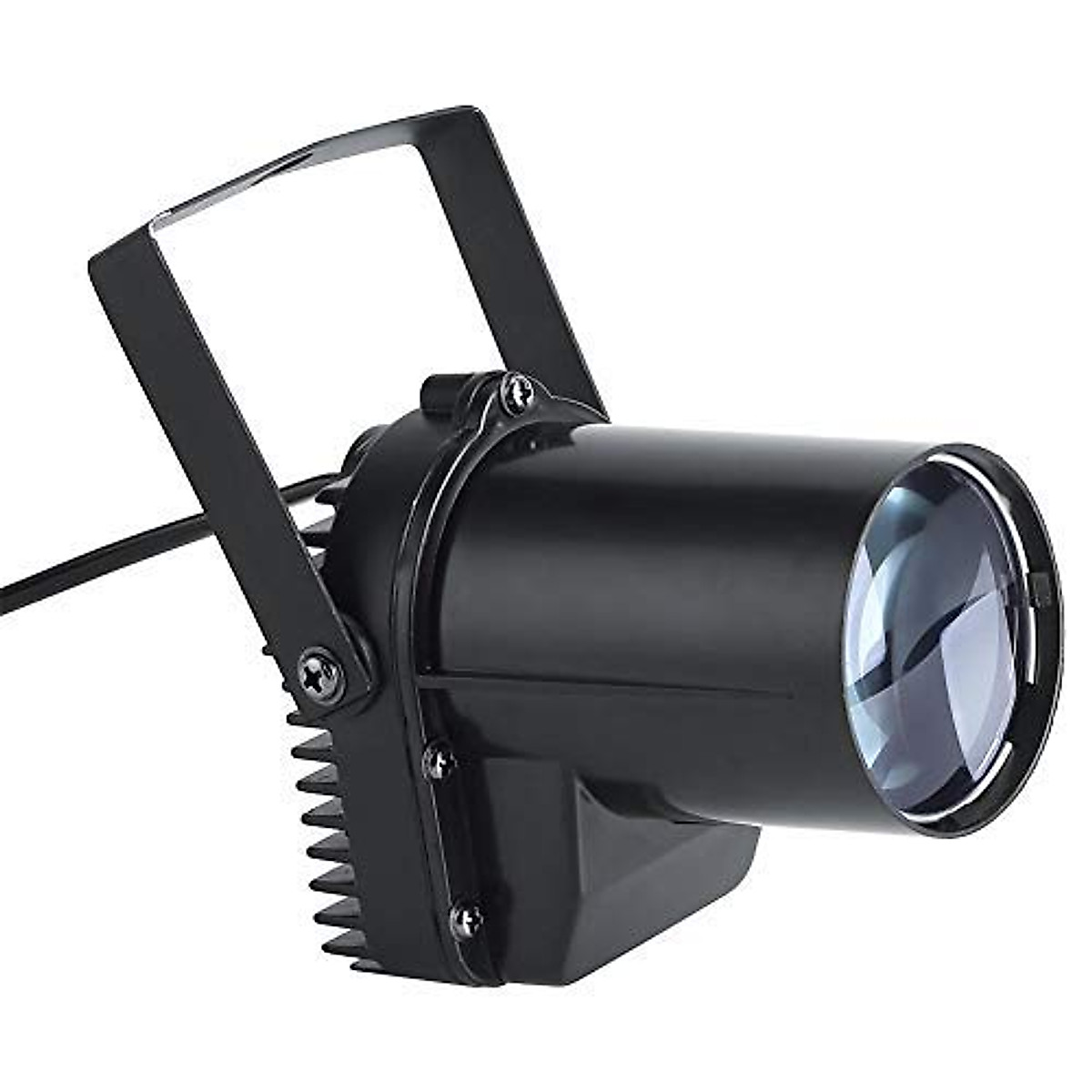 LED Stage Light, 12W LED Beam Spotlight Party Stage Disco Pub Festival Effect Pinspot Lights for Party Disco Clubs KTV Pub Show Wedding DJ Stage Light, US Plug 110V