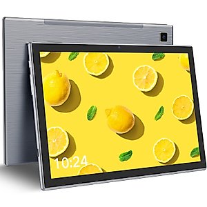 Android Tablet 10 Inch, WiFi Tablets PC with 13MP Dual Cameras, Octa Core Processor 5G Phone tablet, 32GB Storage,1280*800 IPS HD Display, Android 9.0 OS, GMS Certified, 5G WiFi, Bluetooth, GPS -Grey
