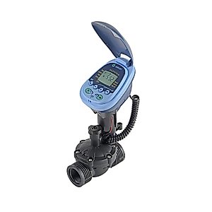 Galcon 7101D Battery Operated Single Valve Sprinkler Timer with a Waterproof Professional Irrigation Controller 3/4 inch Valve Drip, Sprinkler, GAR6S231UP0
