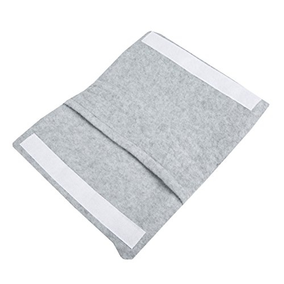 The Breast and Chest Buddy Mastectomy Pillow and Seatbelt Cushion for Mastectomy and Breast Reconstruction Sites Gray with Pink Ribbon