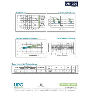 UPG 12V 9Ah SLA Battery Replacement for APC Back-UPS ES 650