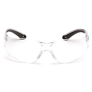 Pyramex S5810ST Itek Safety Glasses Clear Temples w/Clear Anti Fog Lens(12 Pair)