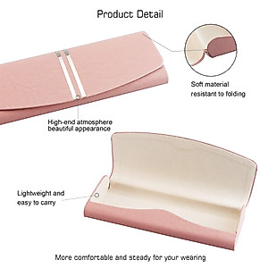 VisionGlobal Hard Shell Eyeglass Case for Eyeglasses and Sunglasses for Men/Women and Kids