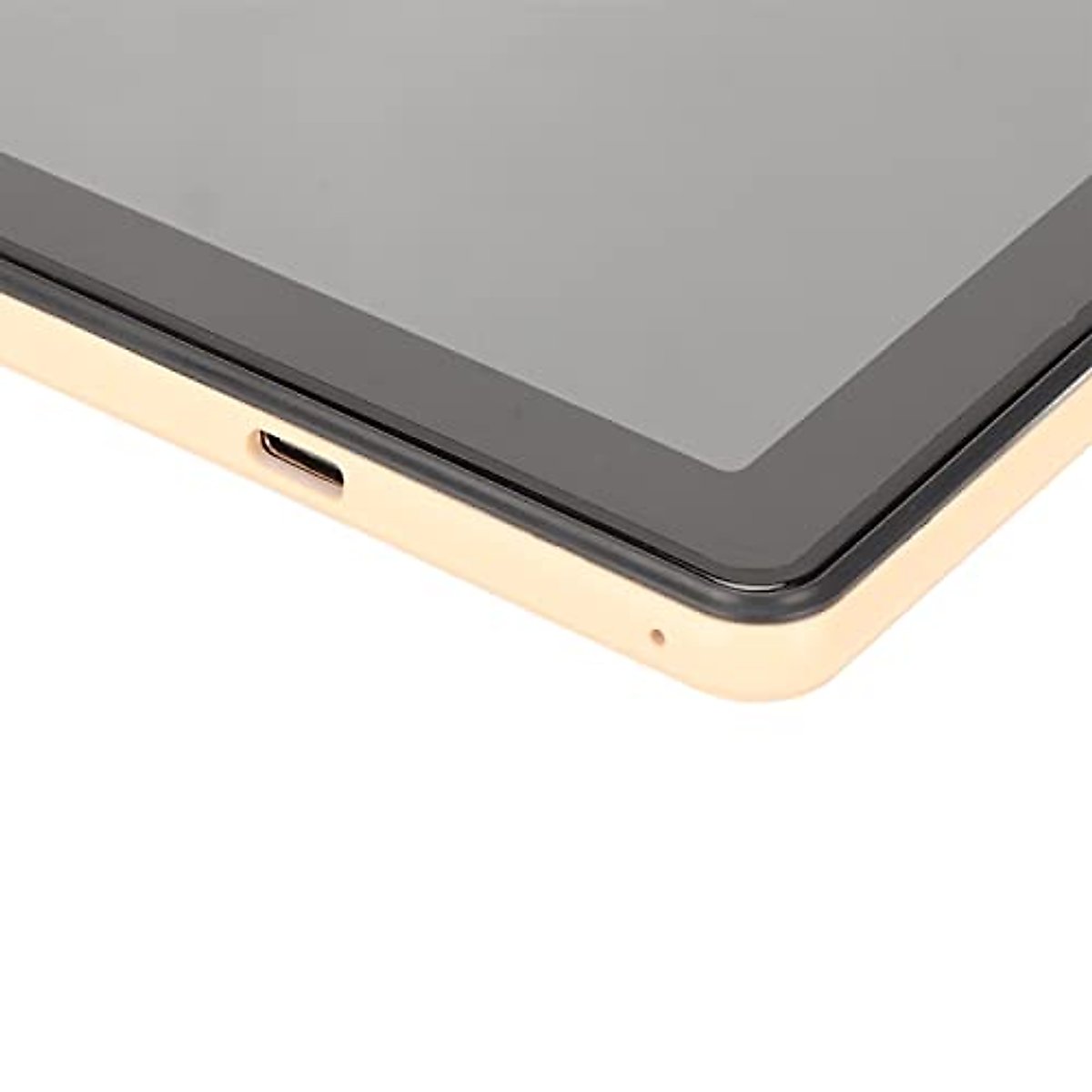 10Inch Tablet Computer, 6G RAM 128G ROM, 10 1960x1080 IPS Display Screen Ultra Slim Tablet PC, Android 12.0 MT6750 8 Cores, BT5.0 Touch, 5G WiFi Calling Tablet(Yellow)