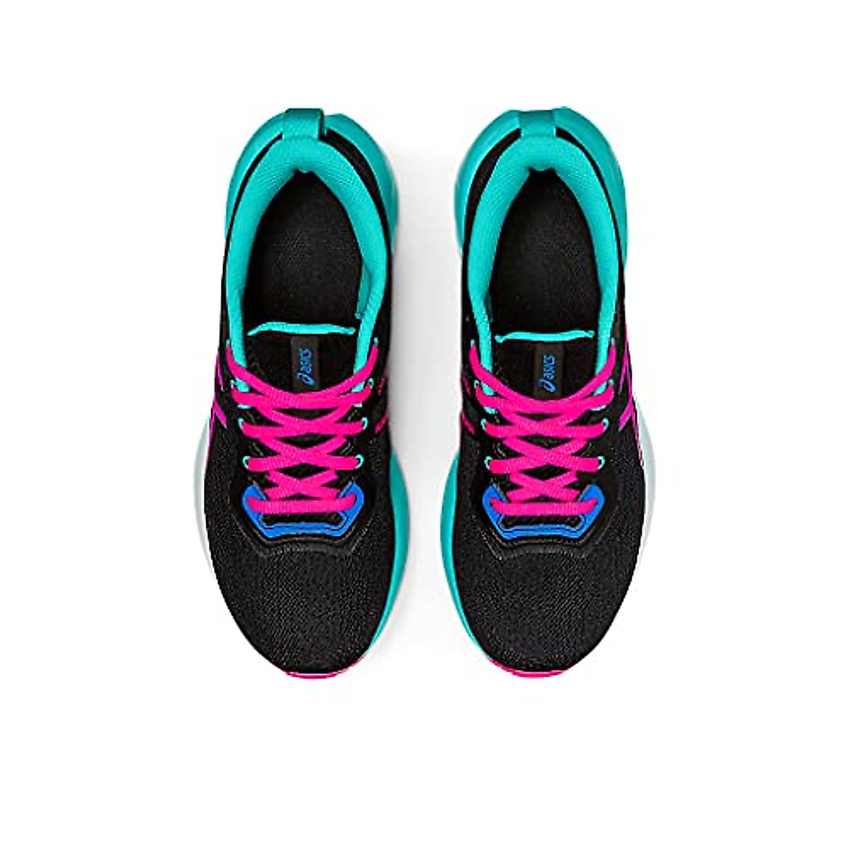 ASICS Women's VERSABLAST 2 Running Shoes, 7.5, Black/Pink GLO